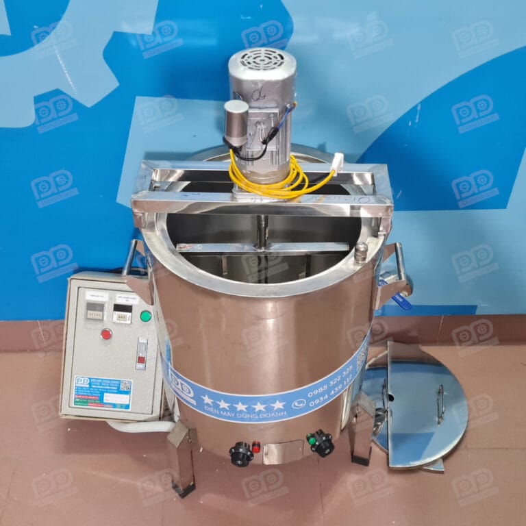 Nồi rán mỡ 50 lít có hẹn giờ và điều khiển nhiệt - Điện Máy Dũng Doanh